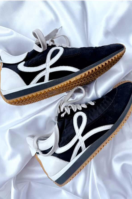 authentic Loewe suede sneakers - THRIFTWARES VINTAGE